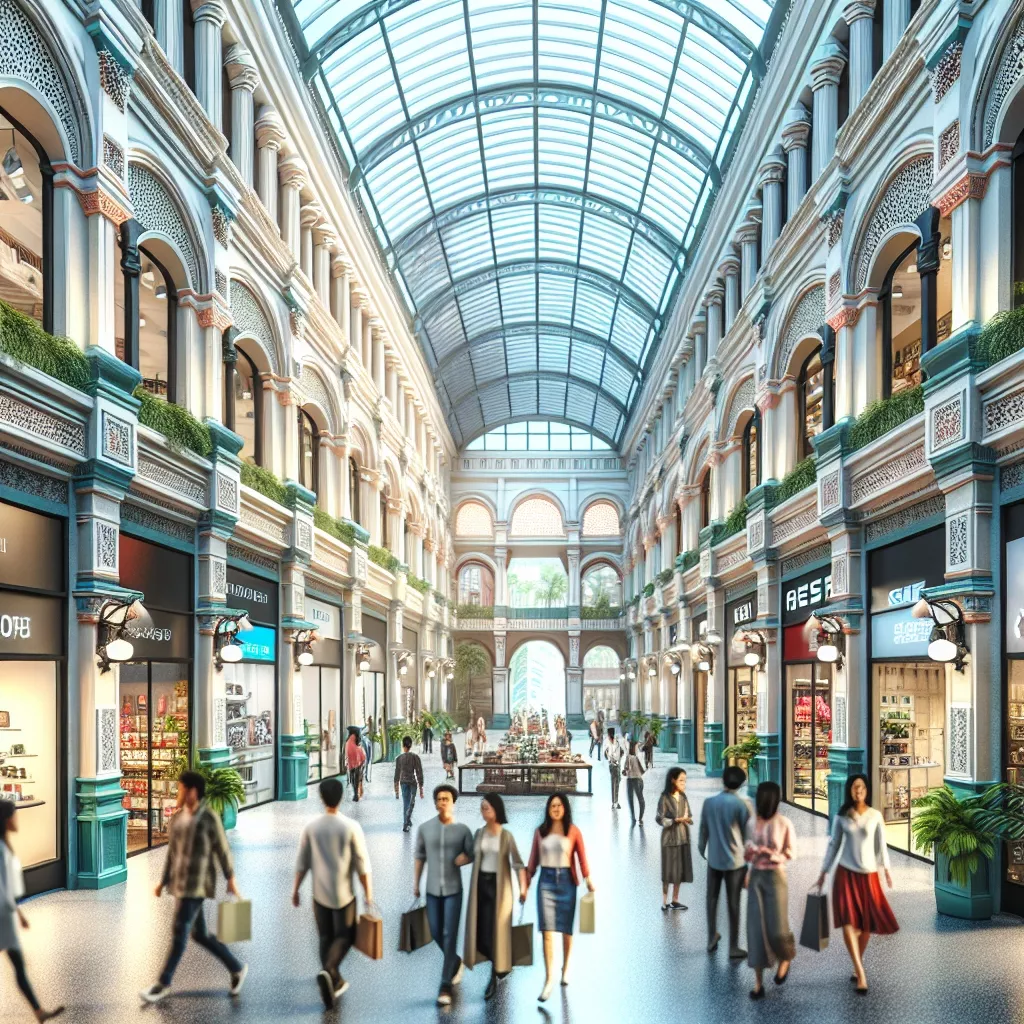 Hamburger Hof Passage ⇒ Einzigartiges Shopping